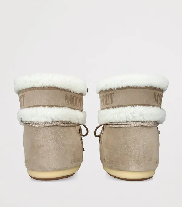 Moon Boot Shearling Pearly Plus Boots