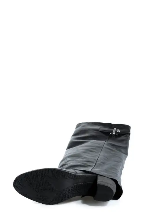 A.S.98 Rolfe Leather Knee High Boot - Black