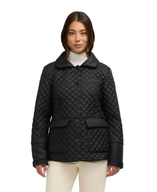 Pajar Selene Lightweight Jacket With Hidden Hood - Black