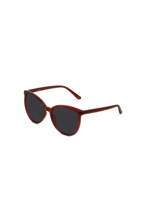 AMELIA E. Sofia 56mm Irregular Sunglasses - Red