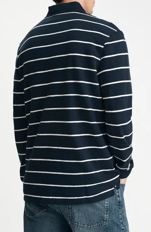 MAVI Striped Long Sleeve Polo