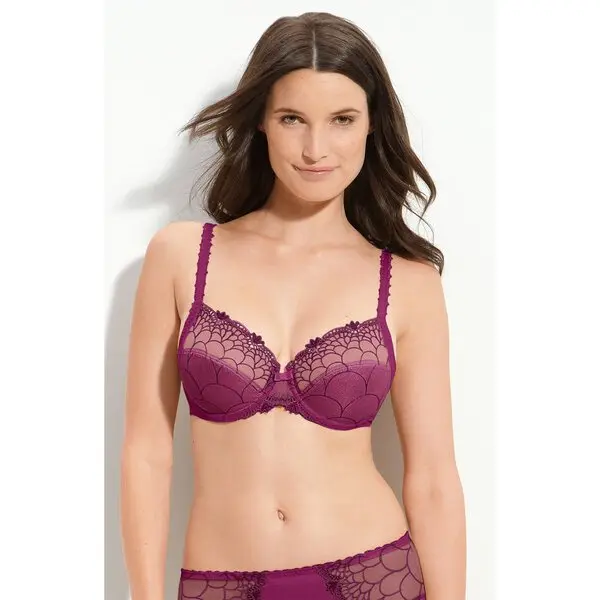 Chantelle Intimates 'icone3851' Underwire Bra - Iris Intense
