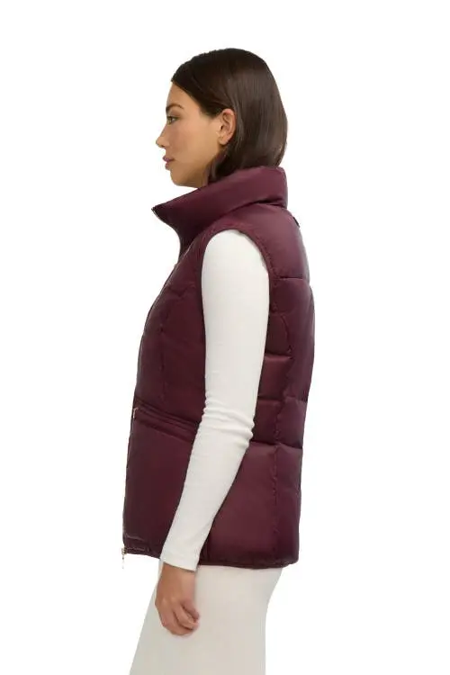 Pajar Reese Lightweight Lite Vest - Mulberry