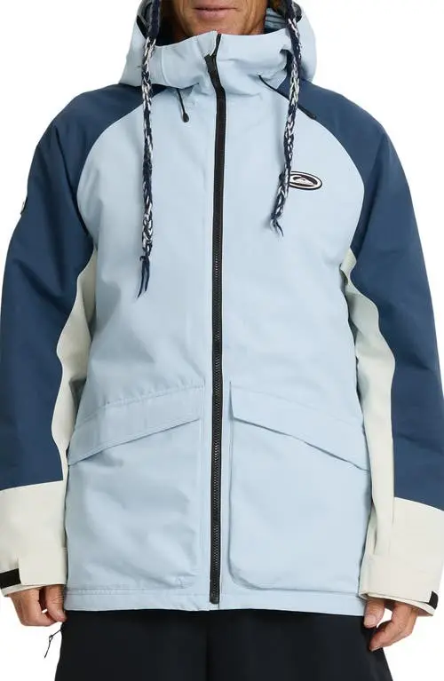 Quiksilver Ragbath Waterproof Hooded Snow Jacket - Skyway
