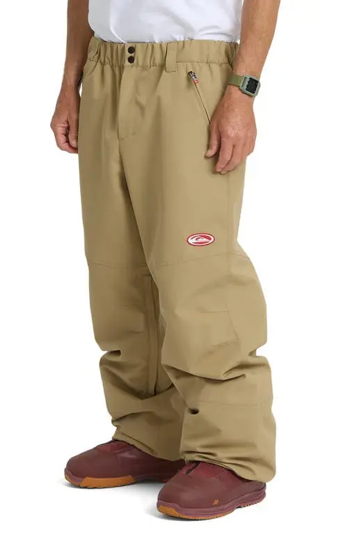 Quiksilver Snowdown 20k Waterproof Snow Pants - Kelp
