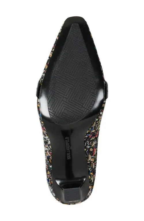 Karl Lagerfeld Paris Scotlyn Pointed Toe Pump