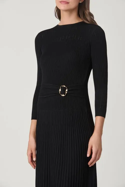 Shoshanna Minipleated Knit Effie Dress