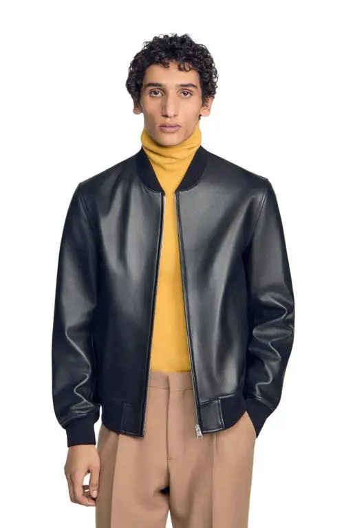 Sandro Leather Jacket