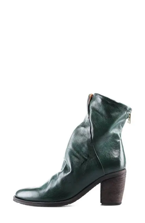 A.S.98 Robert Leather Bootie - Teal