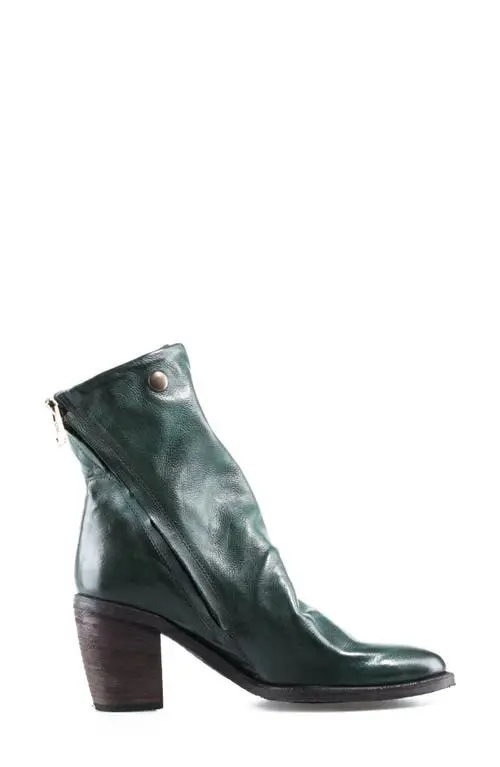A.S.98 Robert Leather Bootie - Teal