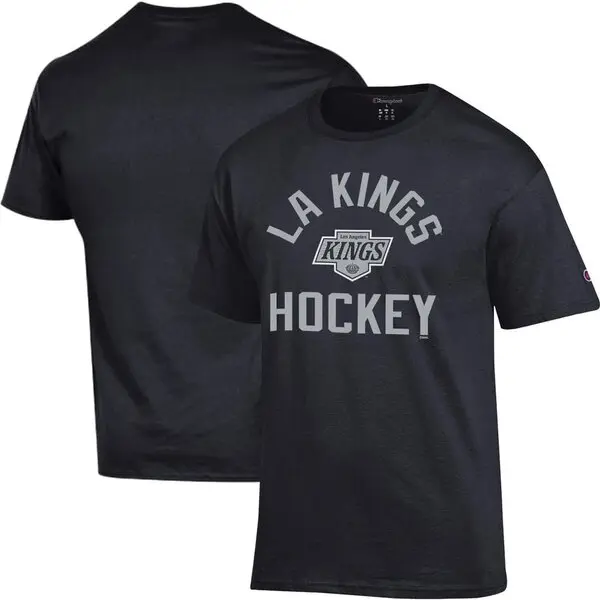 Champion Los Angeles Kings Primary Logo Jersey T-shirt - Black