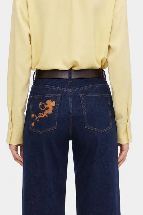 NOCTURNE High Rise Straight Leg Jeans