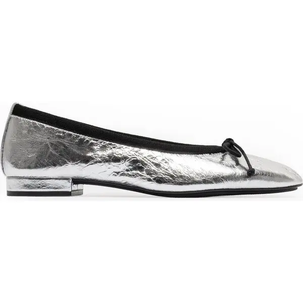 Bernardo Barbara Ballet Flat - Silver