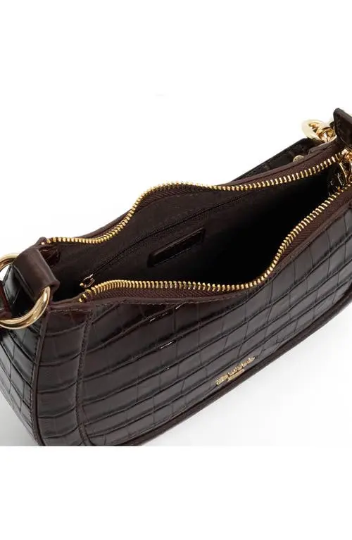 Dune London Direction Leather Crossbody Bag
