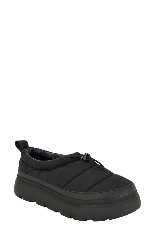 Calvin Klein Kemi Faux Fur Slipper - Black