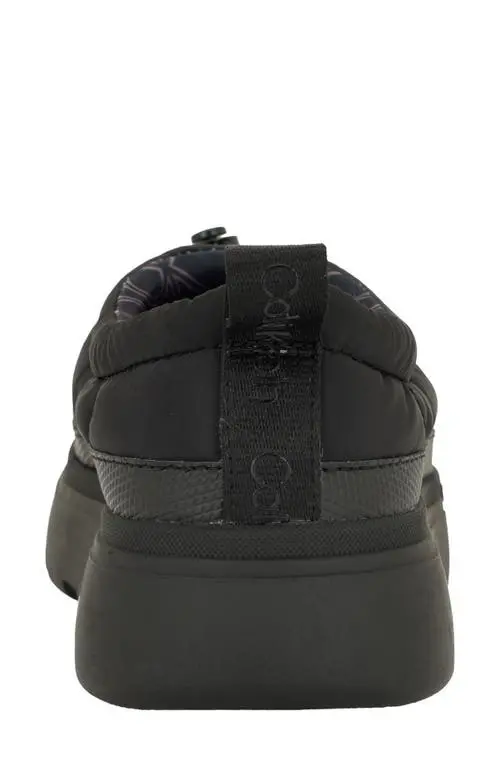 Calvin Klein Kemi Faux Fur Slipper - Black