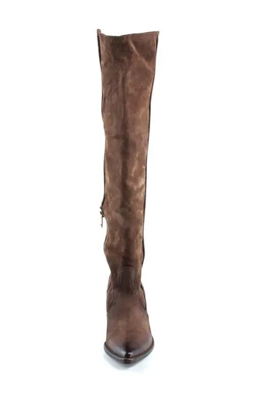 A.S.98 Clifford Over The Knee Boot - Brown