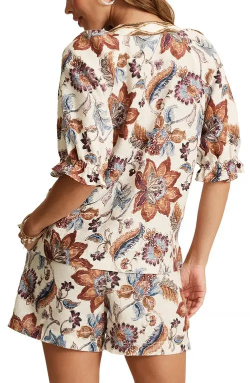 Tommy Bahama Mesa Shores Coastalina Linen Top