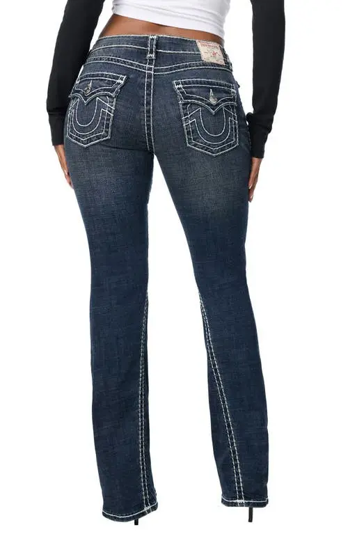 True Religion Joey Mid Rise Flare Jeans