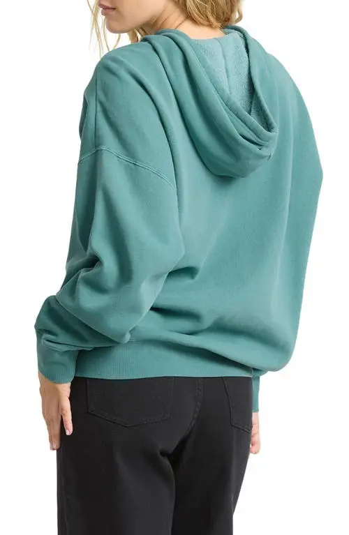BILLABONG Always Lucky Graphic Pullover Hoodie - Blue Grass