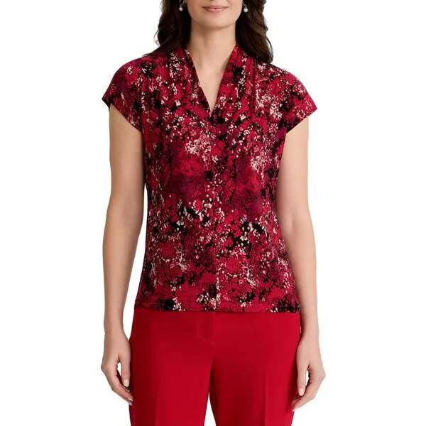 KASPER Extended Sleeve Top