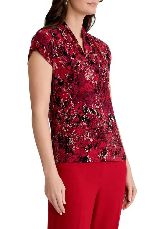 KASPER Extended Sleeve Top