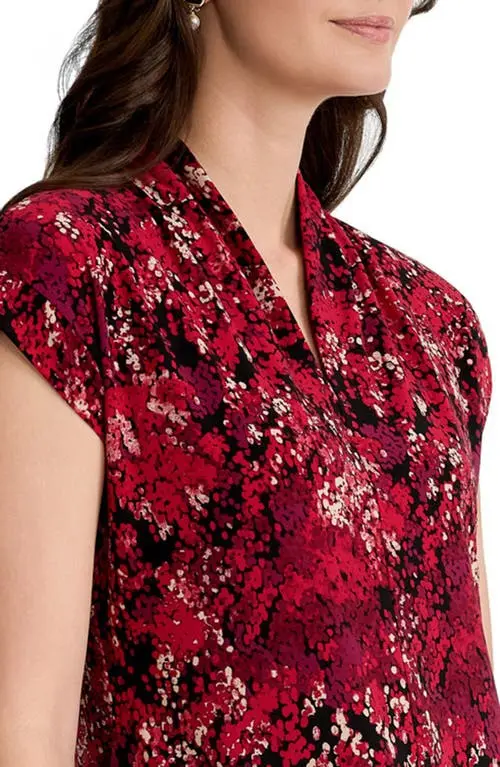 KASPER Extended Sleeve Top