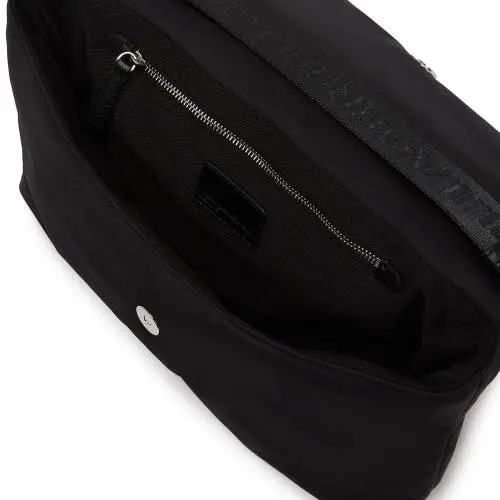 Karl Lagerfeld Padded Nylon Shoulder Bag - Black