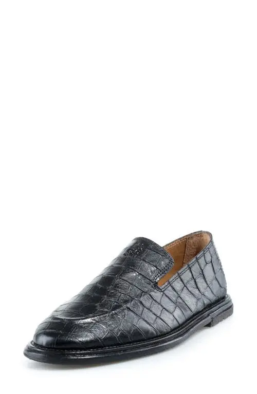 A.S.98 Tripp Loafer - Nero Croc