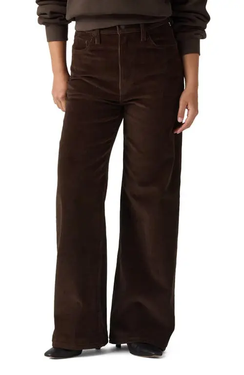 LEVI'S Ribcage High Waist Wide Leg Corduroy Jeans