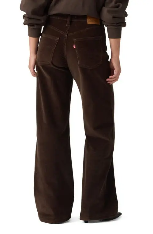 LEVI'S Ribcage High Waist Wide Leg Corduroy Jeans