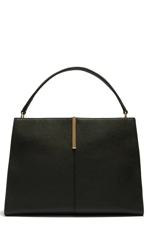 Dune London Destined Leather Crossbody Bag - Black