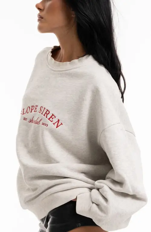 SLOPE SIREN Ski Club Graphic Sweatshirt
