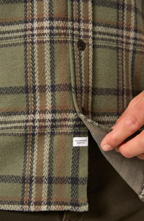 7 Diamonds Generation Plaid Performance Shirt