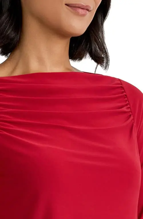 KASPER Cowl Neck Jersey Top
