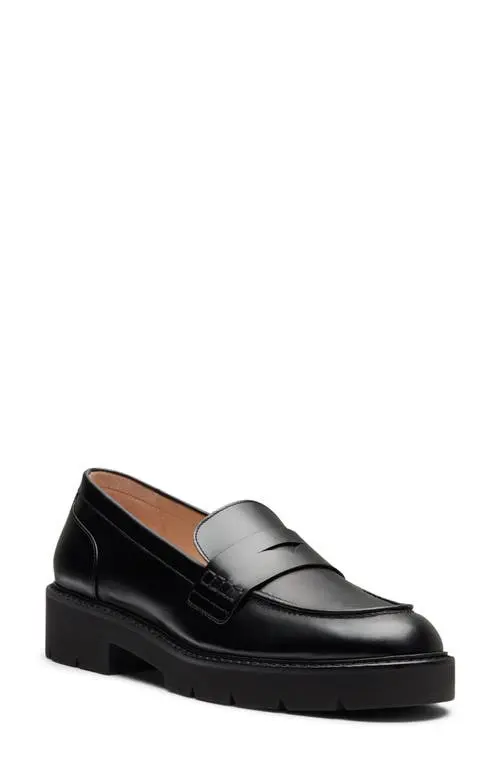 STUART WEITZMAN Mylee Loafer - Black