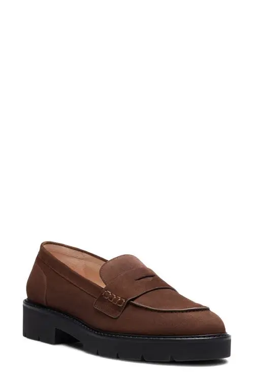 STUART WEITZMAN Mylee Loafer - Chocolate