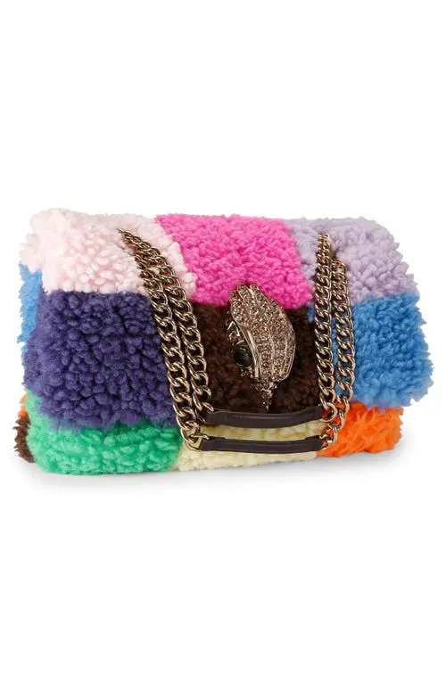 Kurt Geiger Macro Faux Fur Kensington Handbag