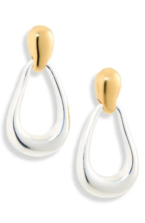 MISSOMA Molten Two-tone Teardrop Earrings - Mixed