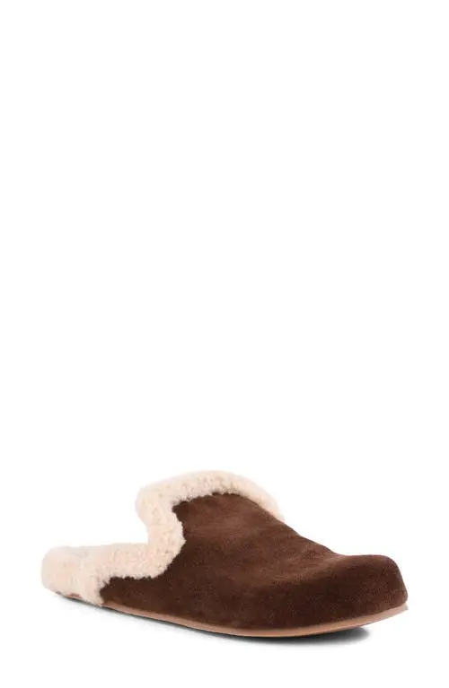 Seychelles Atwater Suede Mule - Brown