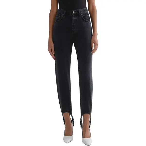 AGOLDE 90s Pinch High Waist Stirrup Skinny Jeans - Vanta