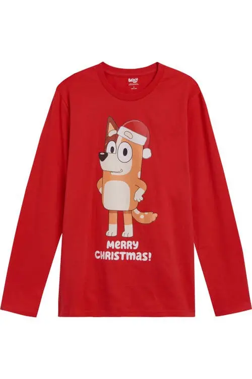 BLUEY Christmas Long Sleeve Tee