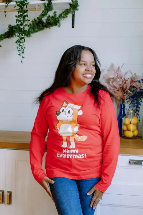 BLUEY Christmas Long Sleeve Tee