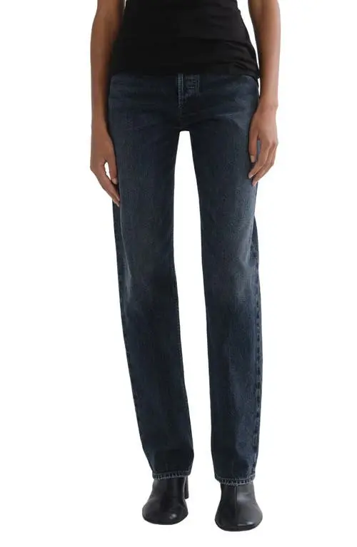AGOLDE 90s High Waist Straight Leg Jeans - Central