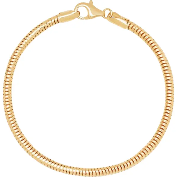 NIALAYA JEWELRY Round Chain Bracelet - Gold