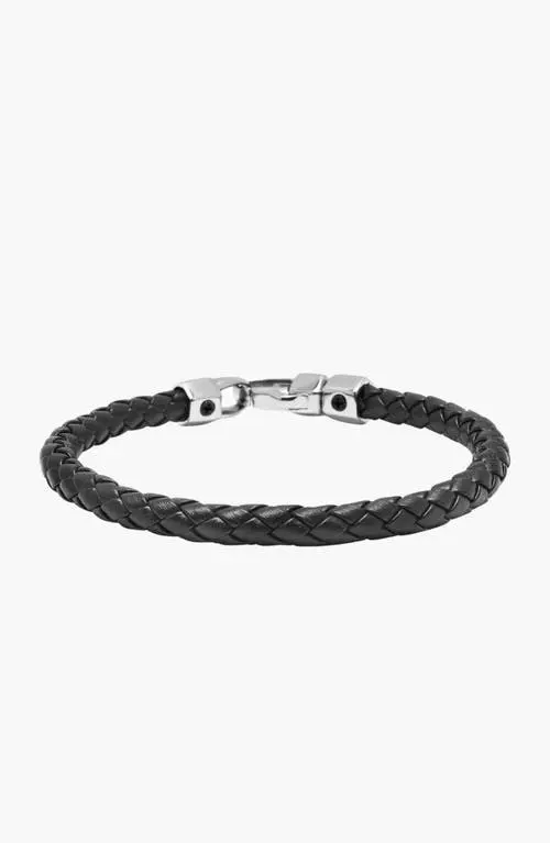 NIALAYA JEWELRY Braided Leather Bracelet