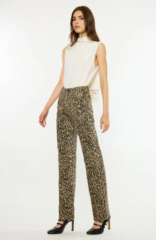 KANCAN Laney High Rise True Straight Jeans