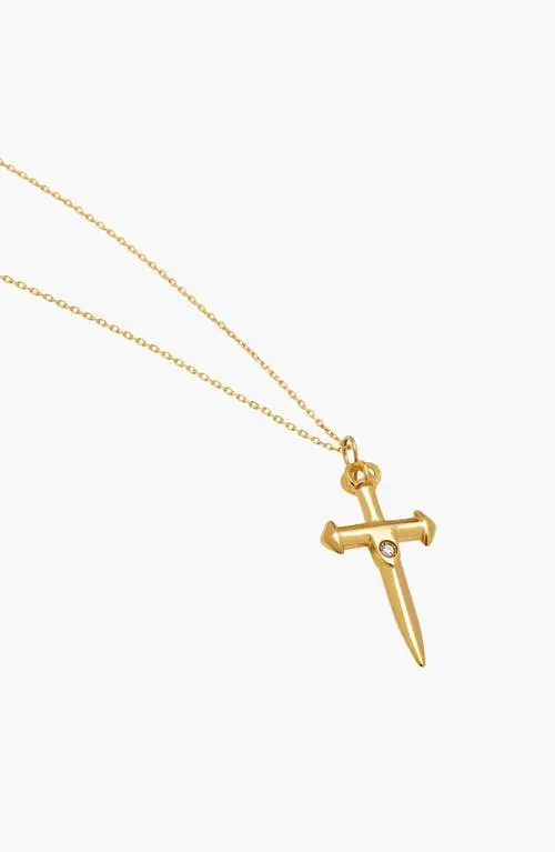 NIALAYA JEWELRY Skyfall Sword Necklace