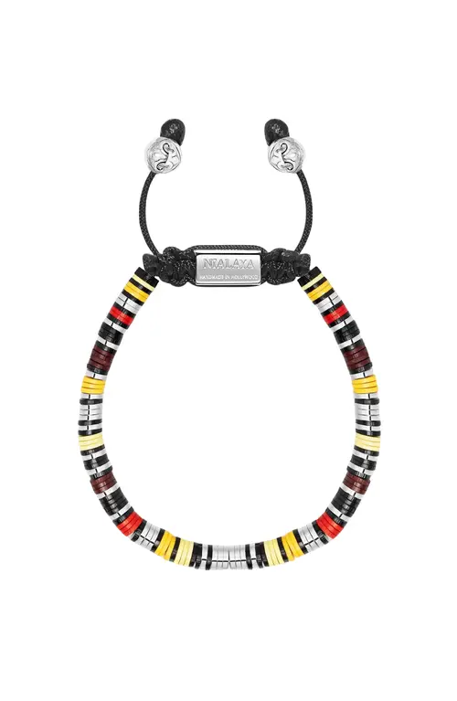 NIALAYA JEWELRY Solar Spirit Disc Bracelet - Multicolor