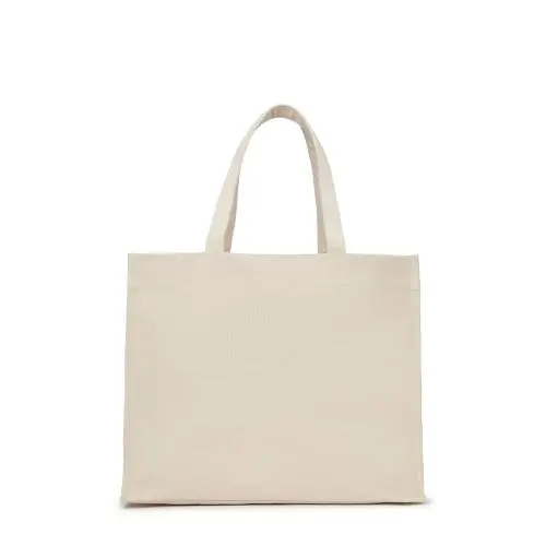Karl Lagerfeld East-west Logo Shopper Tote - Natural